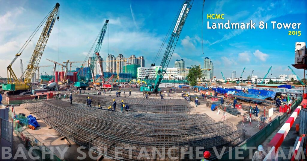 Landmark 81 Tower (2015) - Bachy Soletanche Vietnam